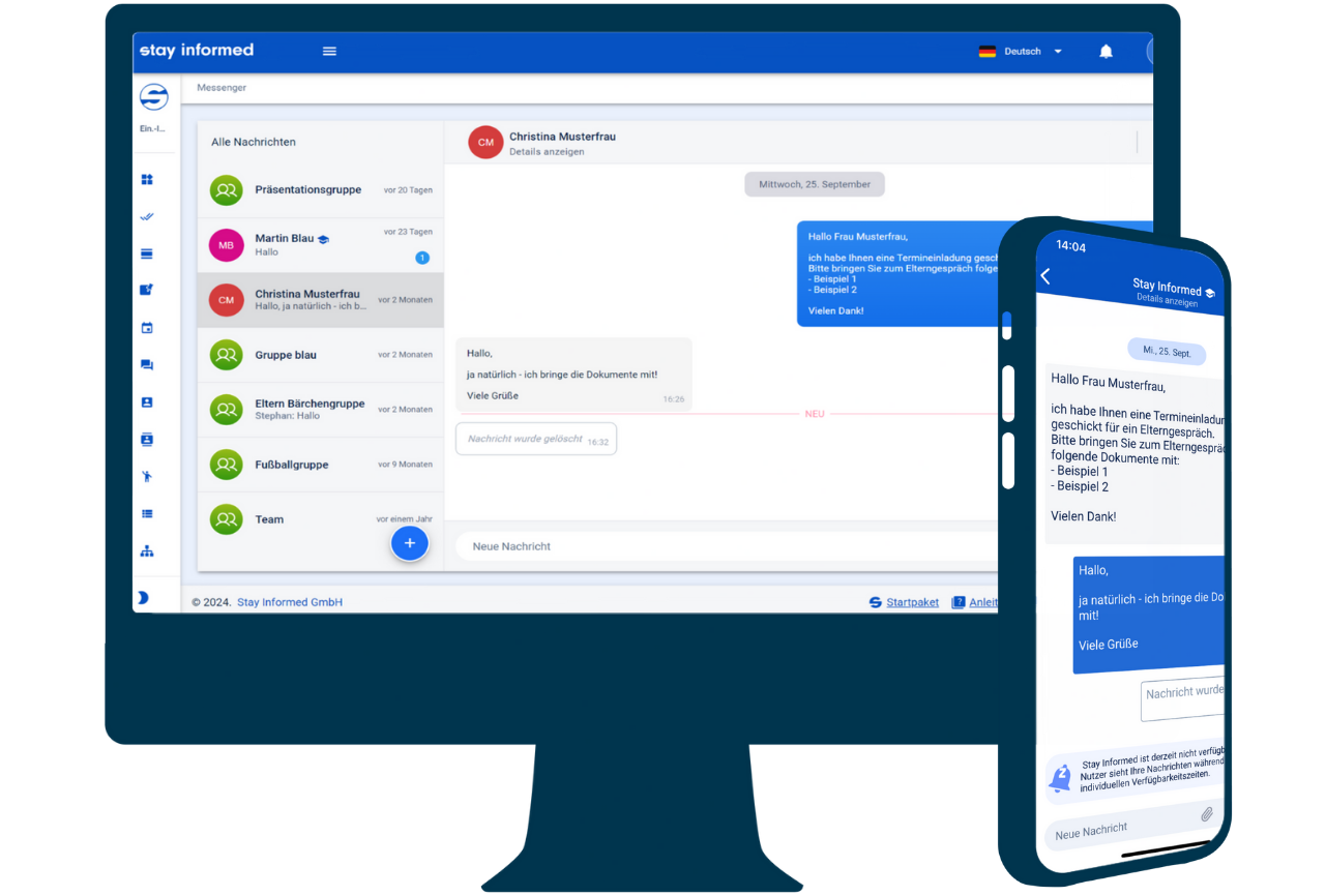 Die Kita-App für Kommunikation & Organisation | Stay Informed